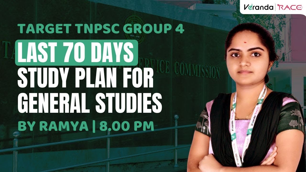 LAST 70 DAYS STUDY PLAN FOR GENERAL STUDIES BY RAMYA MA'AM - YouTube