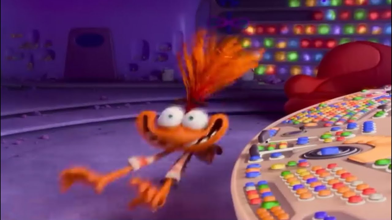 I tried voice acting the Anxiety scene- - YouTube