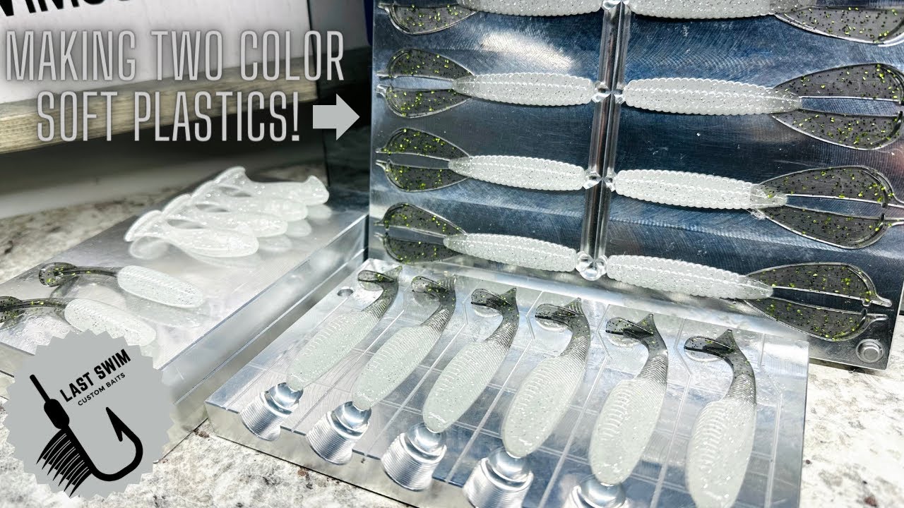 Making Some Two Color Soft Plastics! (Recipe Included) | Epic Bait ...