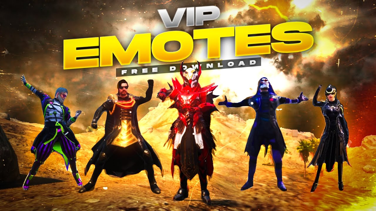 MY VIP PUBG EMOTES PACK FOR EDITS 🔥 - YouTube