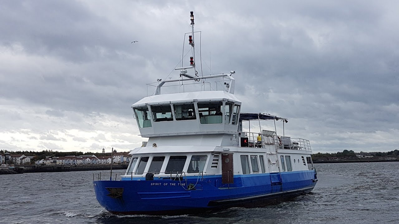 Spirit of the Tyne between South and North Shields | Nexus Ferry - YouTube