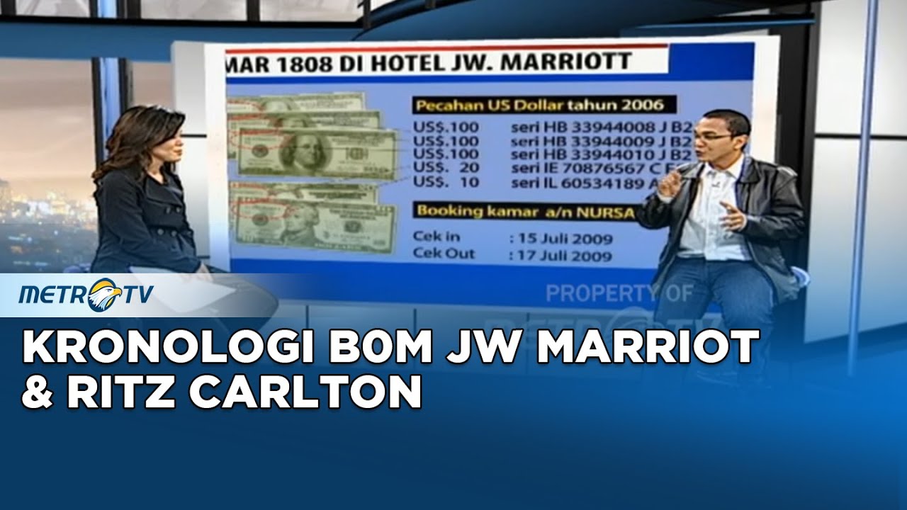 Reporter MetroTV Beberkan Kronologi Bom Jw Marriot Dan Ritz Carlton Dok ...