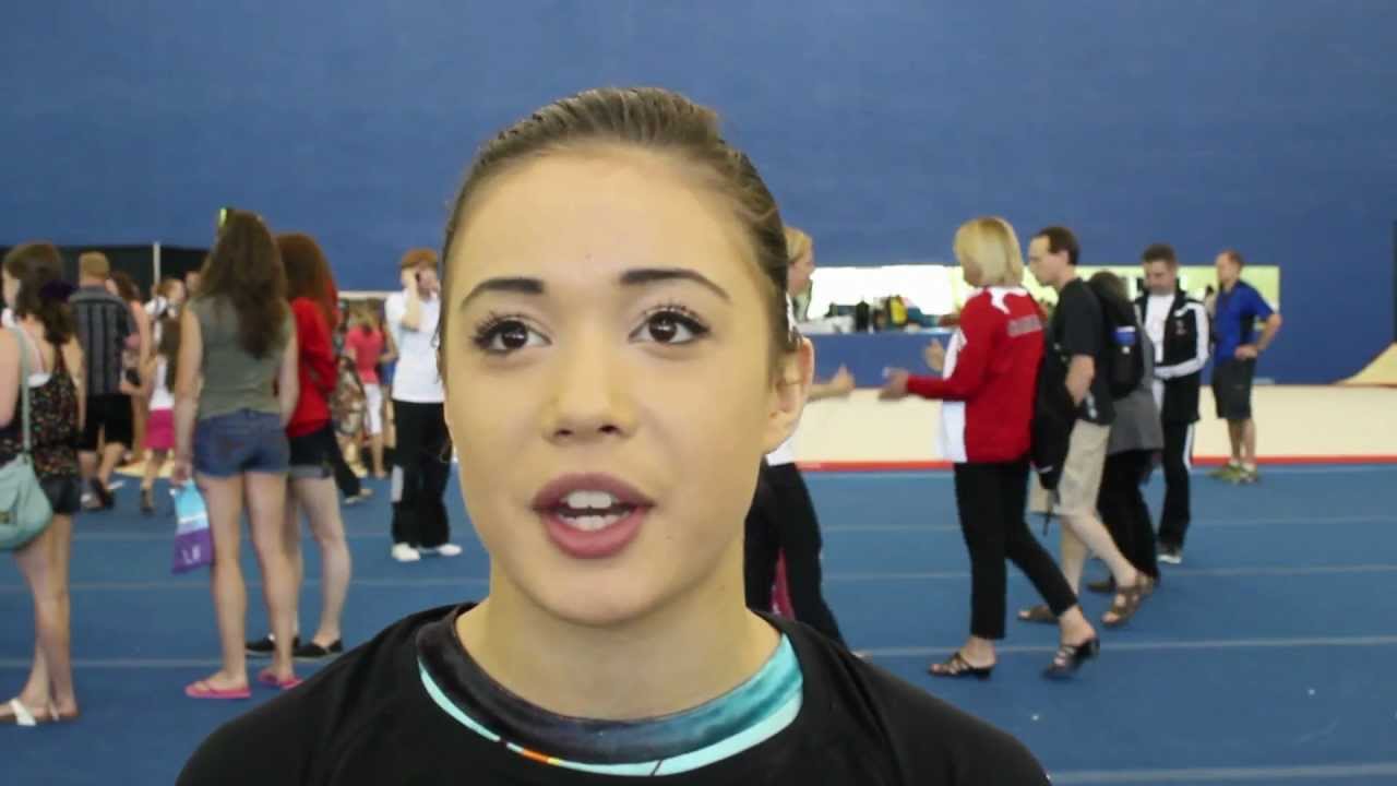 Victoria Moors Interview - 2012 Olympic selection - Day 2 - YouTube