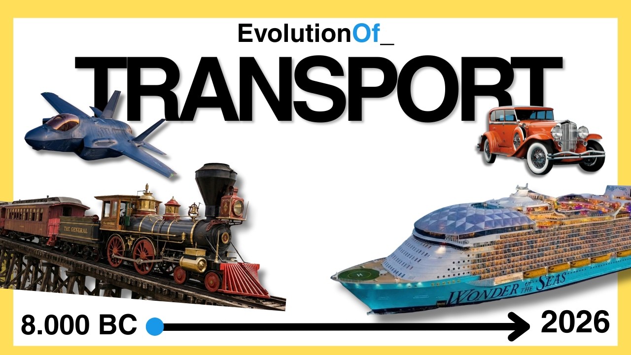 Evolution of Transport (8000 BC - 2026) | Chronological Timelapse - YouTube