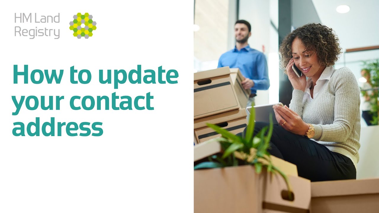 How to update your contact address - YouTube