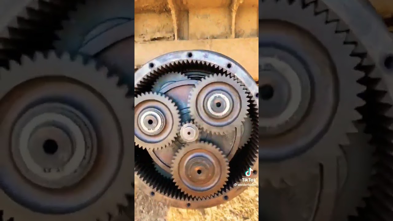 Planetary gears final drive. Track dumper. - YouTube