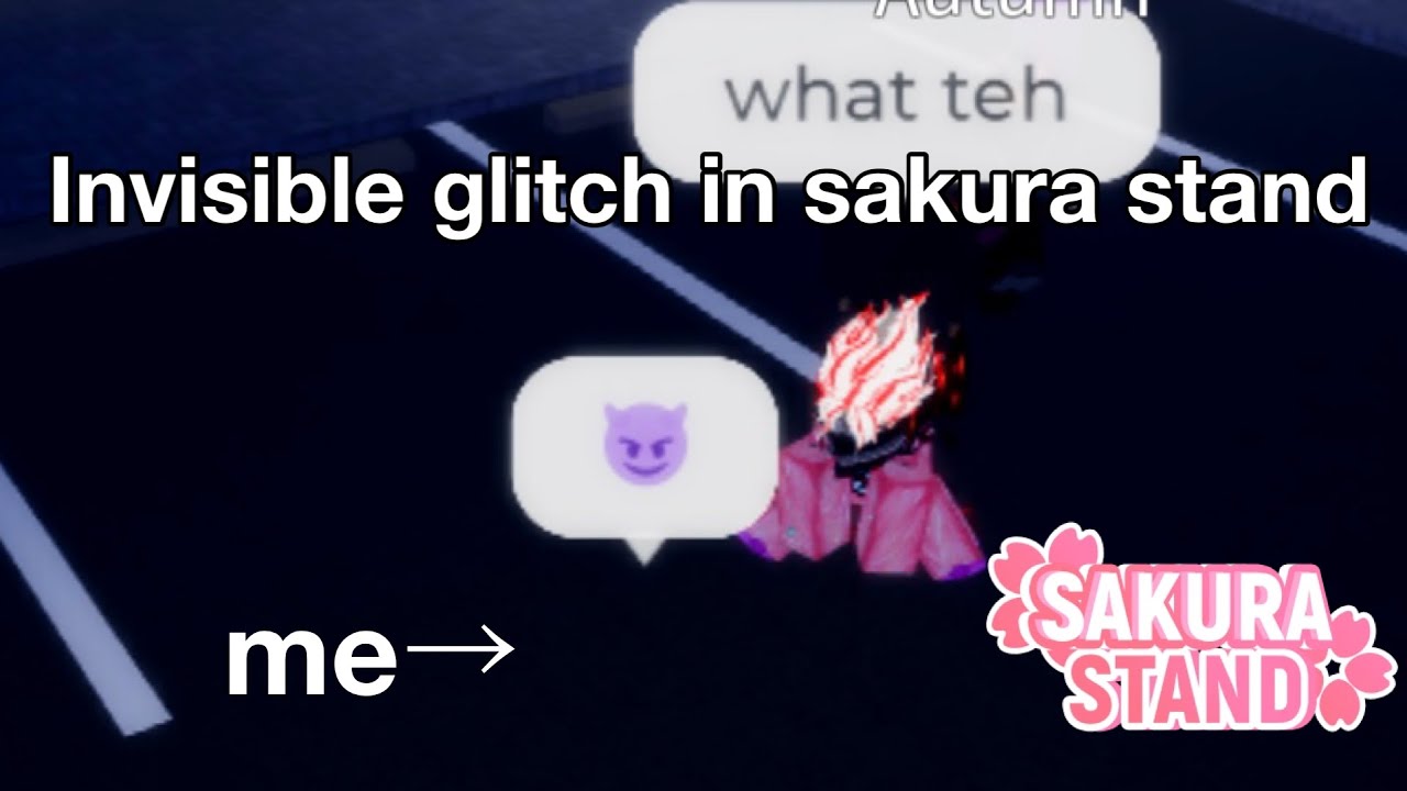 How to become invisible man in sakura stand(dont abuse this ngl)[roblox ...