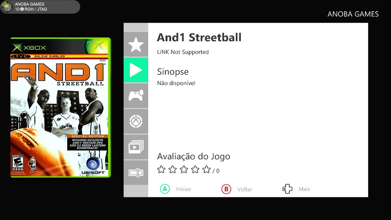 AND 1 Streetball de Xbox Clássico (Xbox 360) - YouTube