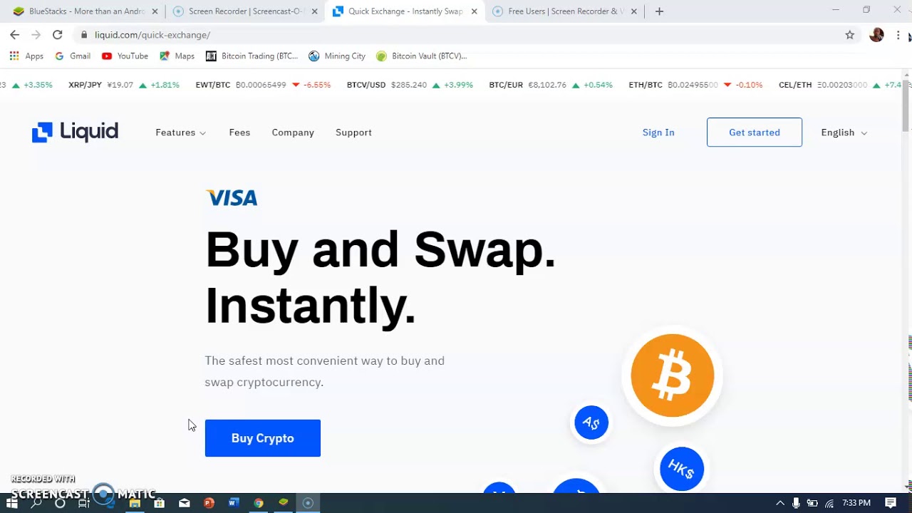 How To Sign Up For Liquid Exchange☑️ - YouTube