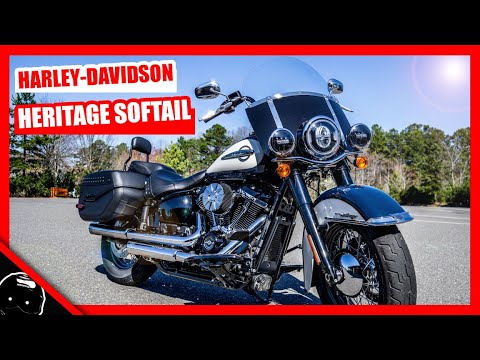 Harley-Davidson Heritage Softail | For New Riders | Review - YouTube