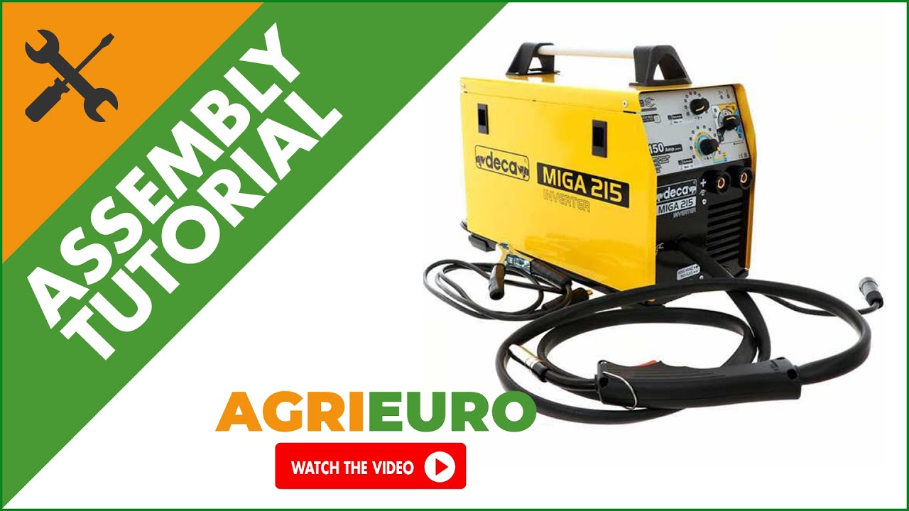 Deca MIGA 215 1Ph 230/50-60 Multiprocess Inverter Wire Welder ...