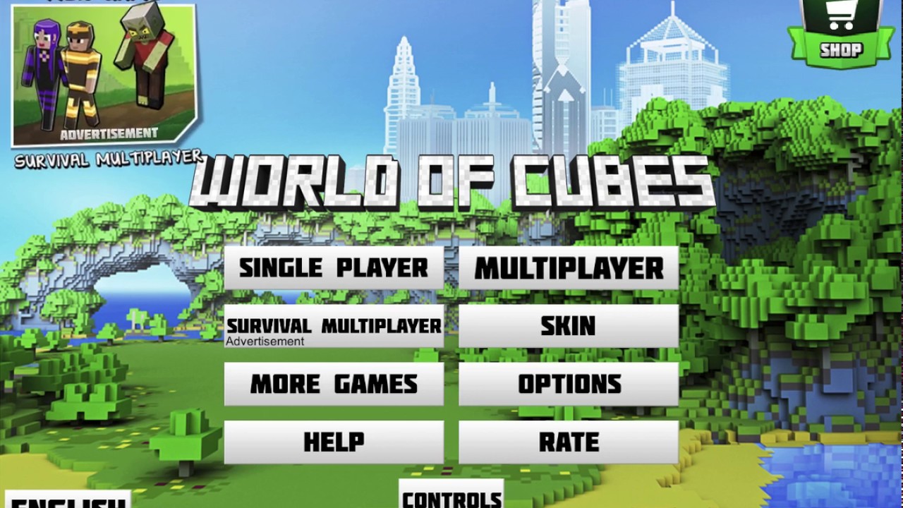 I am playing world of cubes/epsode 1 - YouTube
