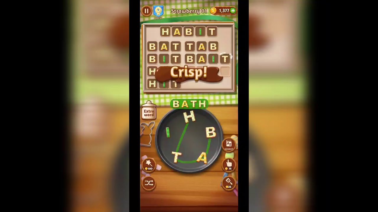 Word Cookies Strawberry Level 1 Solved - YouTube