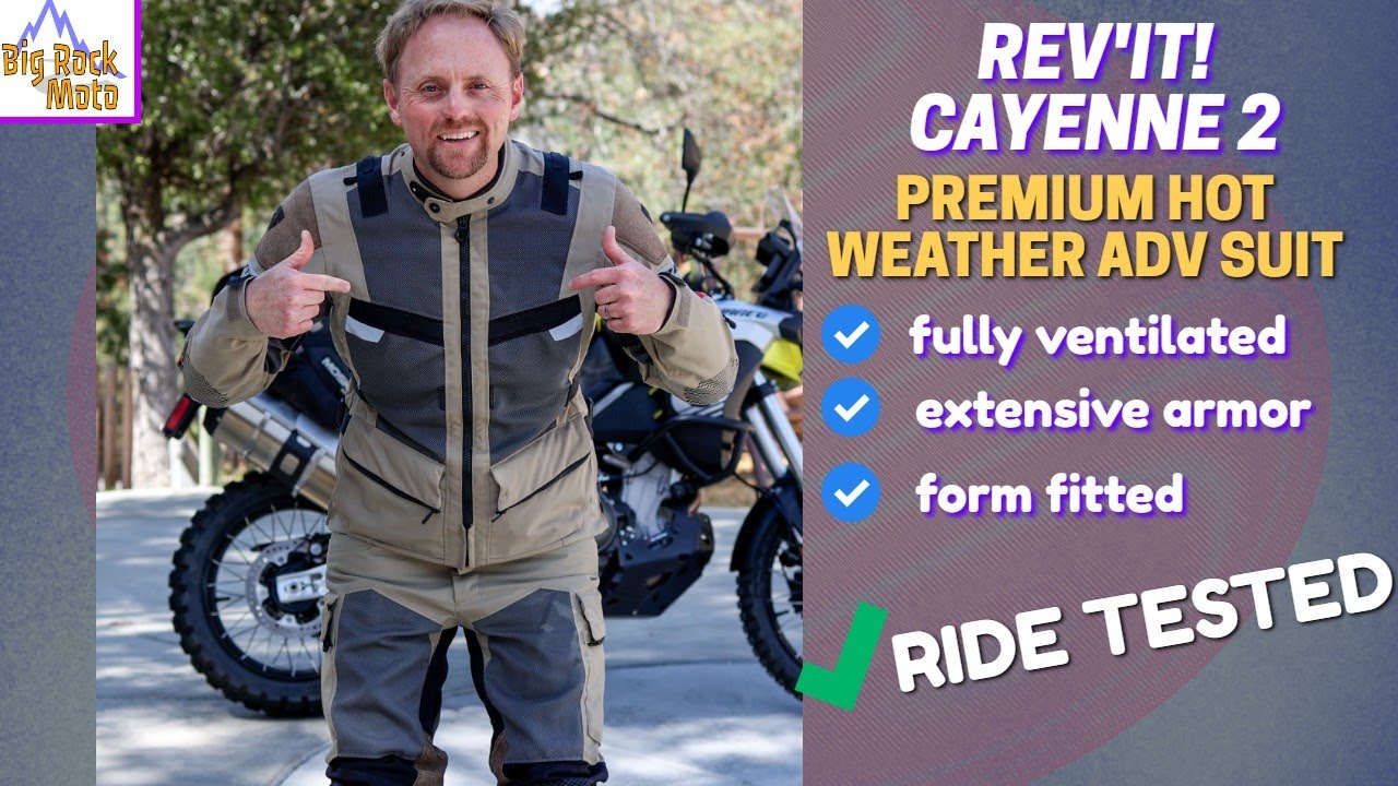 Ride Tested | REV'IT! Cayenne 2 Jacket & Pants - YouTube