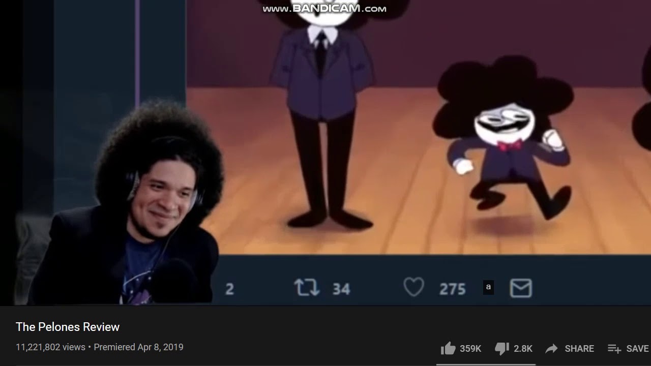 Sr Pelo laughs at twitter video for his review - YouTube