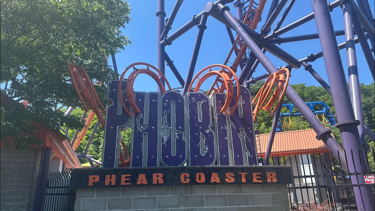 Phobia Phear Coaster at Lake Compounce Off Ride Footage 2024 (No ...