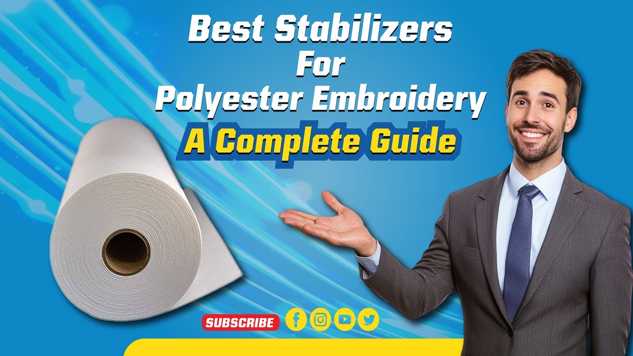 Best Stabilizers for Polyester Embroidery: A Complete Guide - YouTube