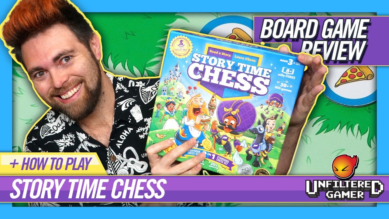 Story Time Chess Board Game Review - YouTube