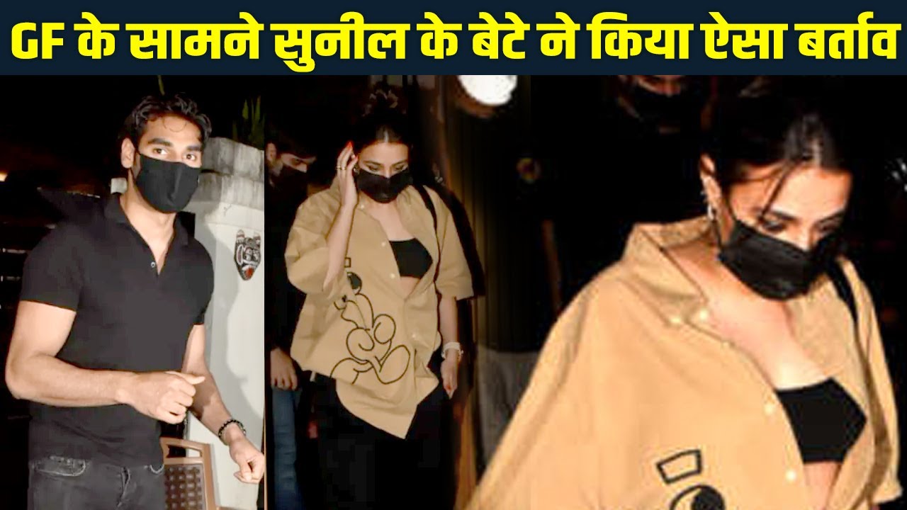 Ahaan Shetty अपनी GF Tanya Shroff संग निकले घुमने, Media को देख कही ये ...