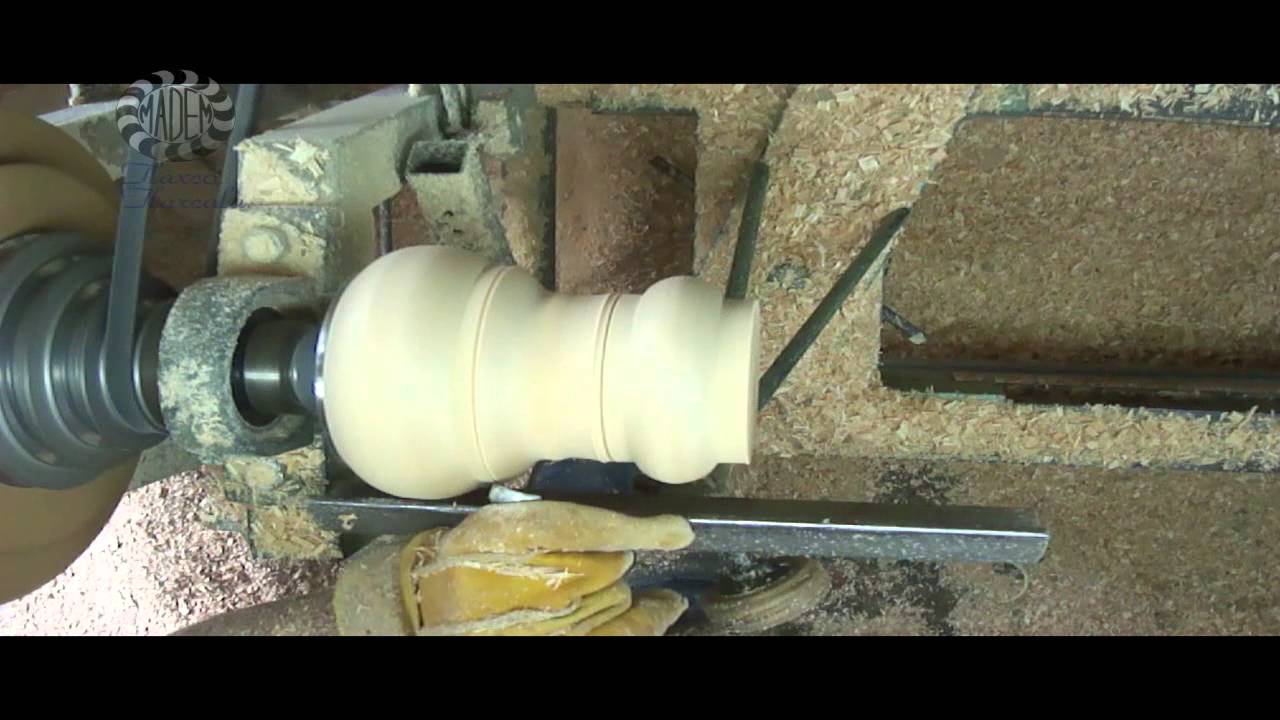 Wood turning, torneado de madera, - YouTube