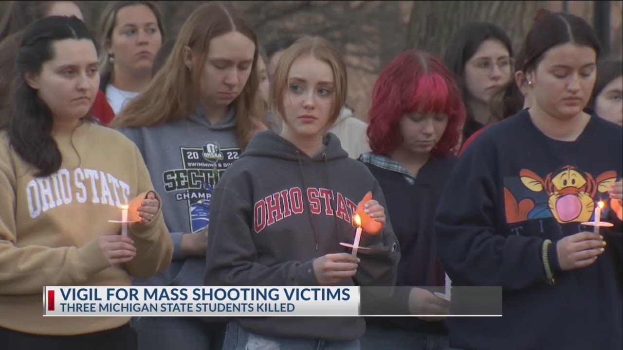Ohio State honors students killed in Michigan mass shooting - YouTube