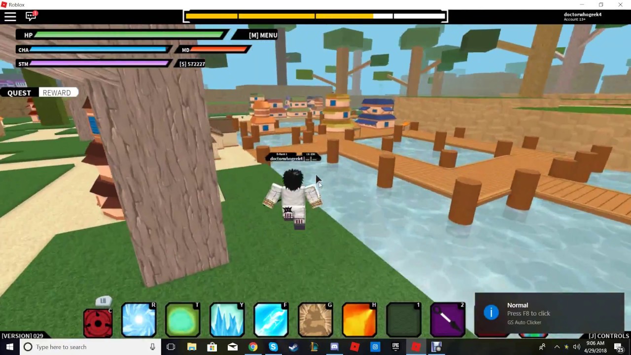 NRPG: BEYOND ROBLOX HOW TO LEVEL UP FAST W/ OUT SHURIKEN - YouTube