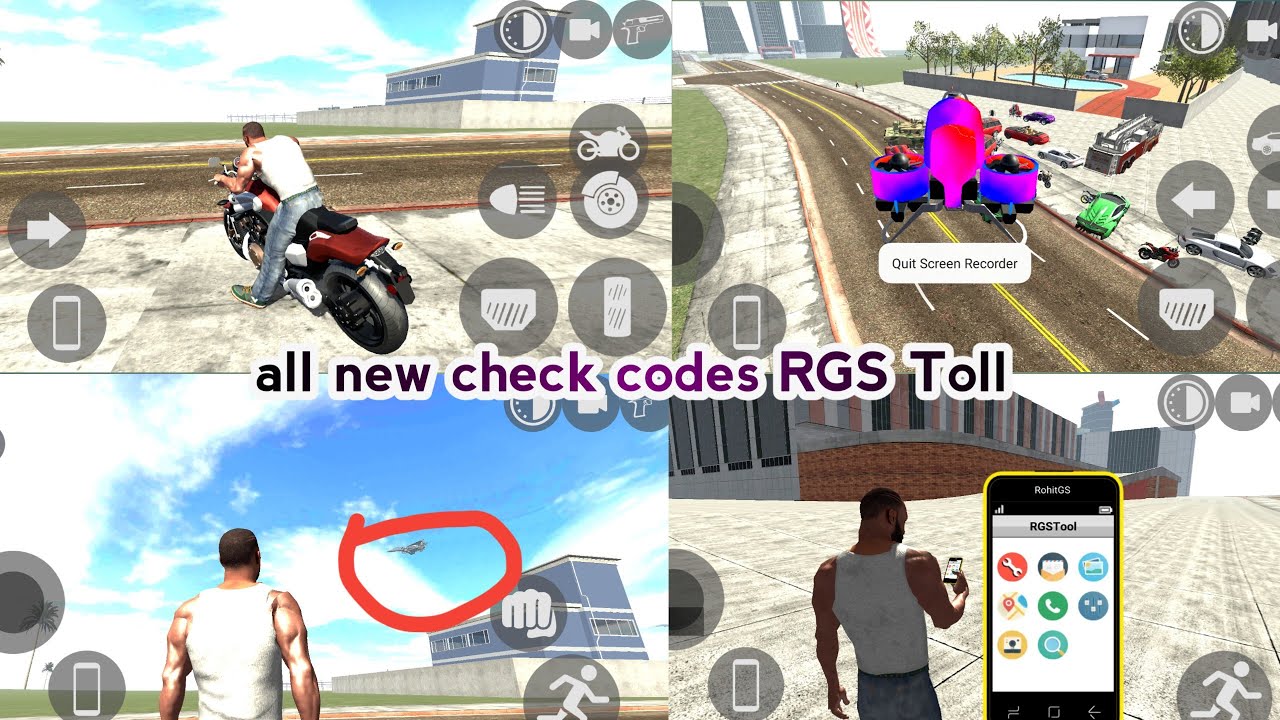 Indian bikes driving New update //RGS Toll+all check codes // all new ...