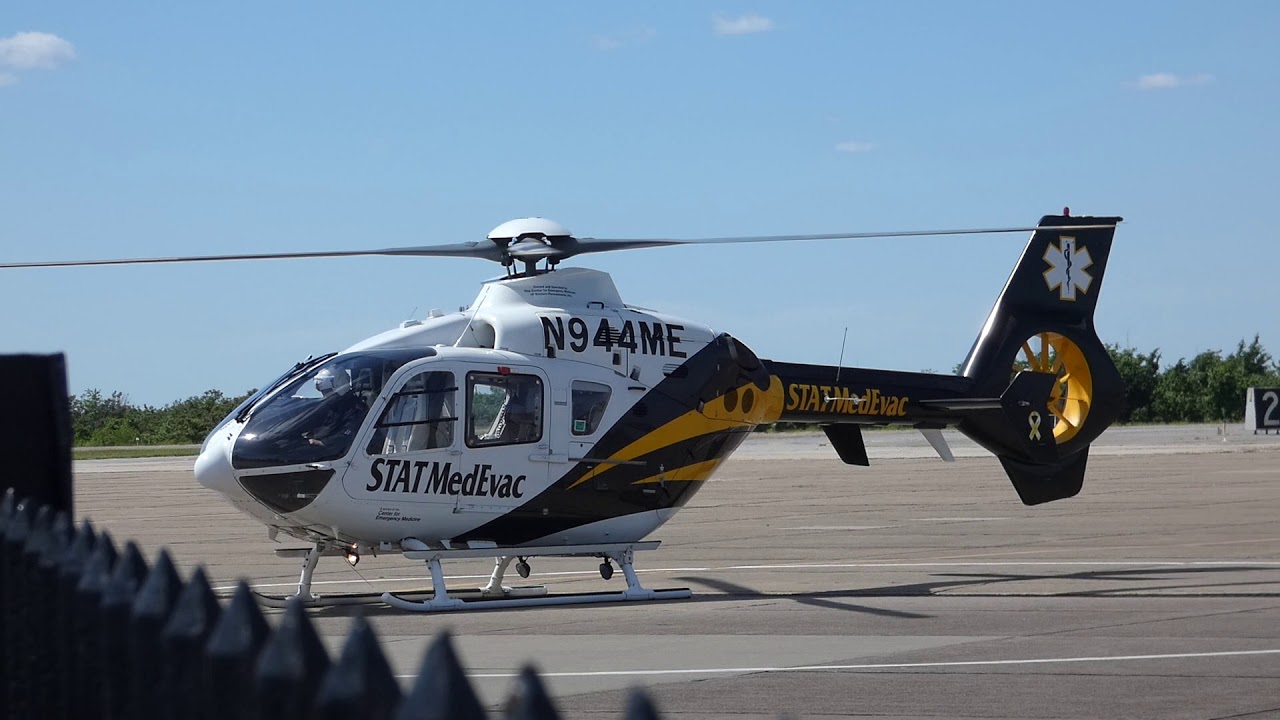 N944ME - STAT MedEvac 1 Landing - YouTube