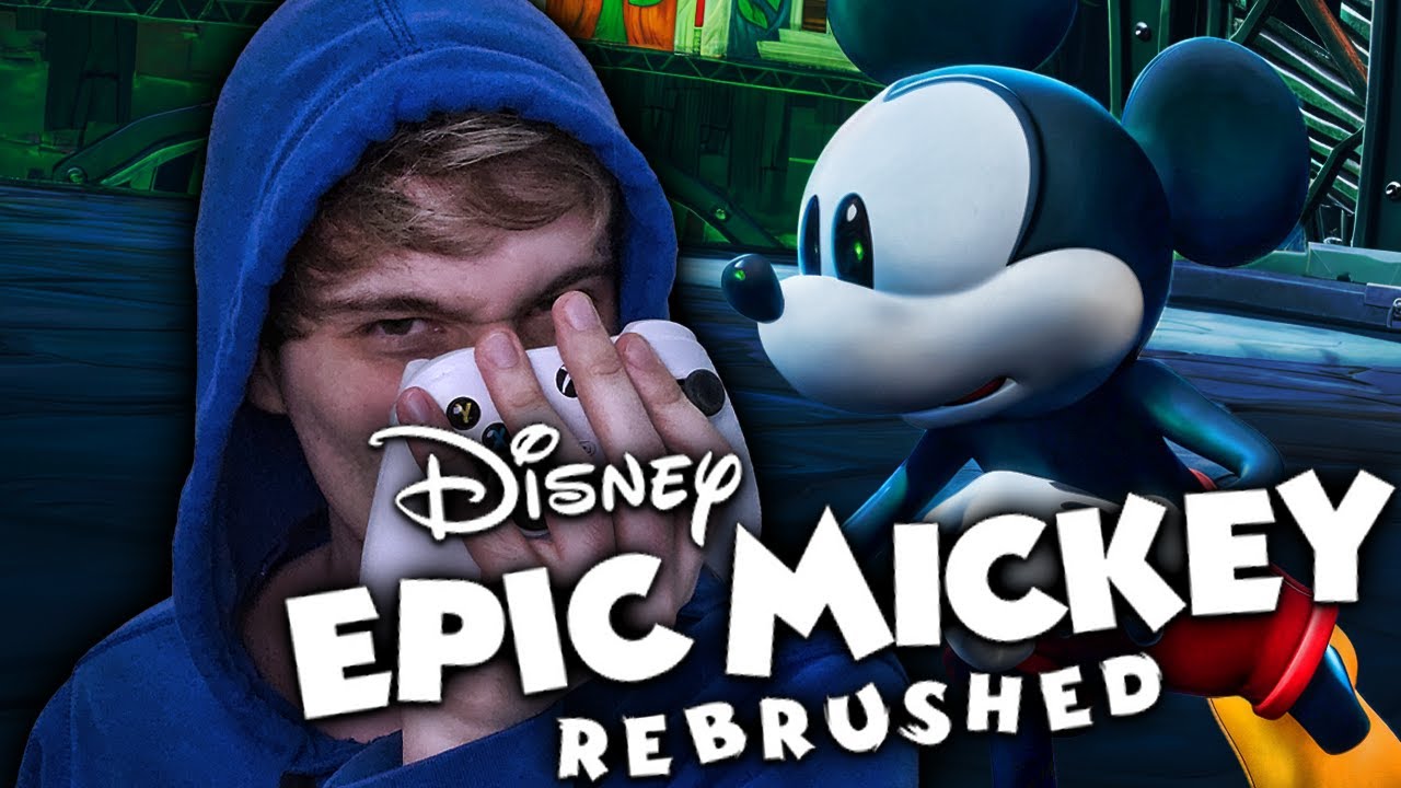 MICKEY MOUSE SE VOLVIÓ UN PINTOR ARTÍSTICO EN DISNEY EPIC MICKEY ...