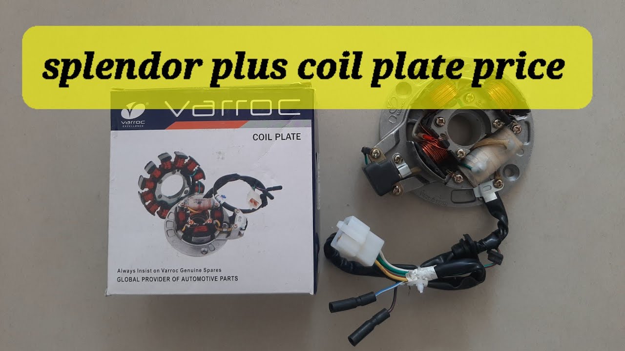 Hero splendor plus coil plate price #splendor magnet 🧲 disc problem # ...