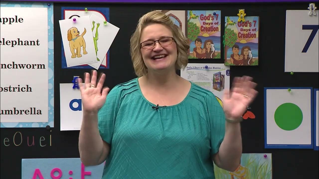 Abeka K5 Lesson 12 Skill Developments - YouTube