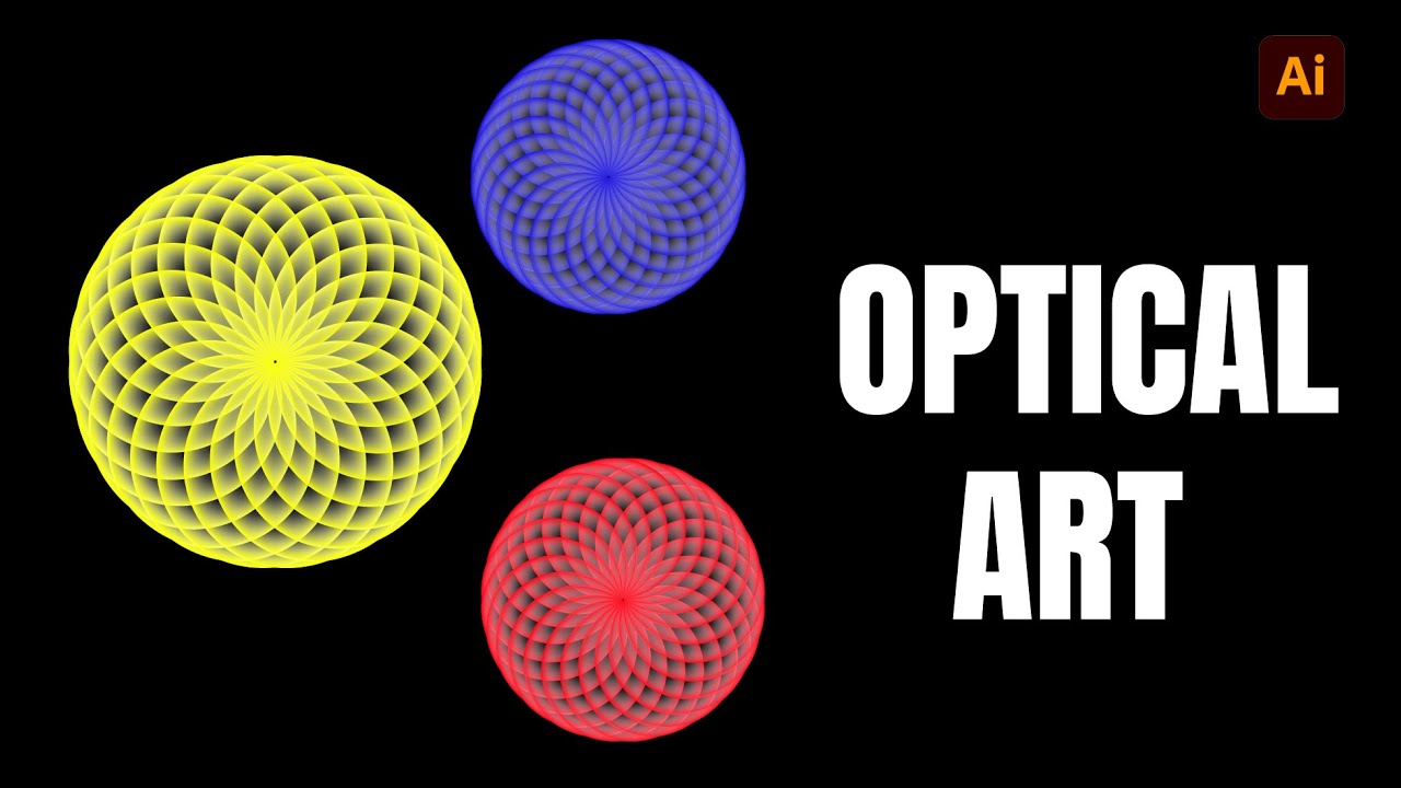 Optical Art in illustrator 2021 - YouTube