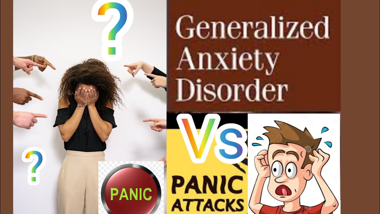 PANIC ATTACKS!!! UNDERSTAND DIFFERENCES BETWEEN GENERAL ANXIETY DISORDER AND PANIC ATTACKS 🥶🥵 ...