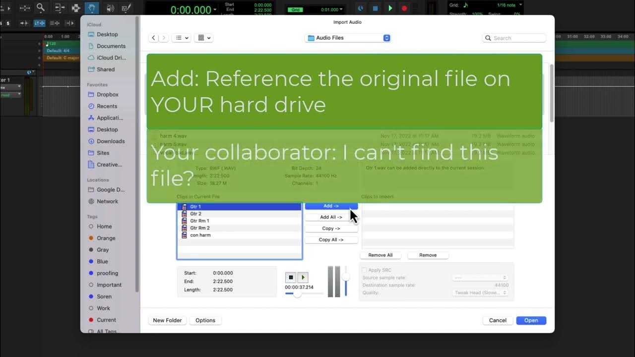 Pro Tools Basics: Importing Audio into an Existing Session (2023) - YouTube