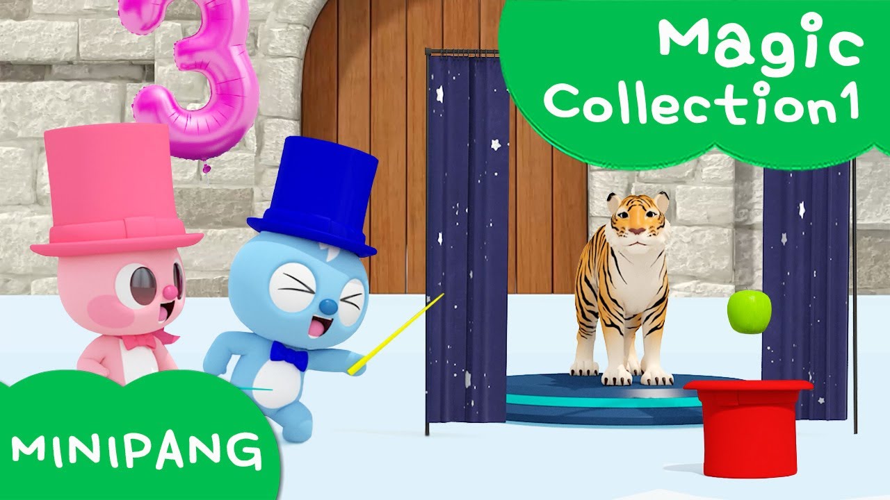 Learn words with MINIPANG | Magic Collection 1 | MINIPANG TV 3D Play ...