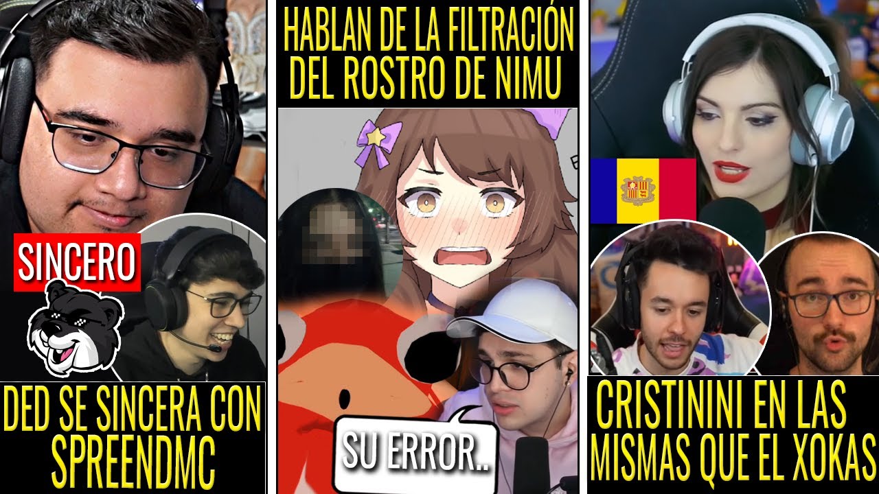 ZILVERK y JUAN SOBRE La FILTRACIÓN Del ROSTRO De NIMU | CRISTININI y ...