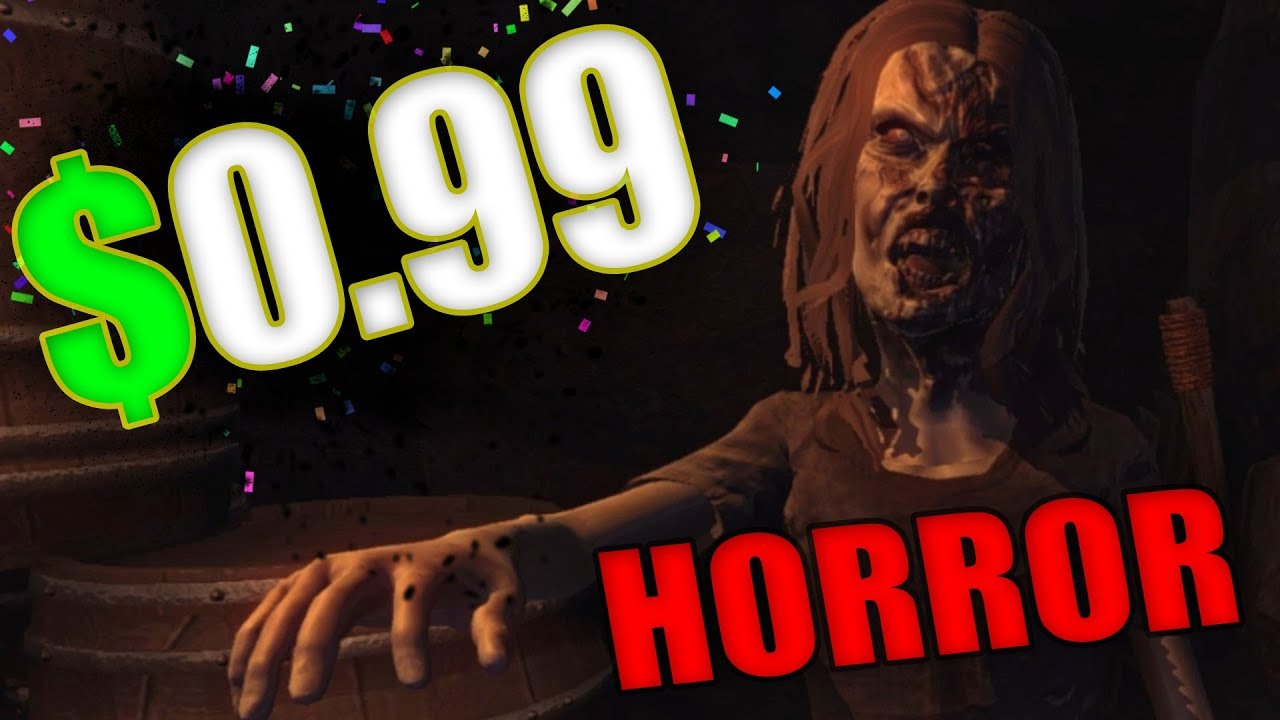 1 DOLLAR HORROR GAME! - YouTube