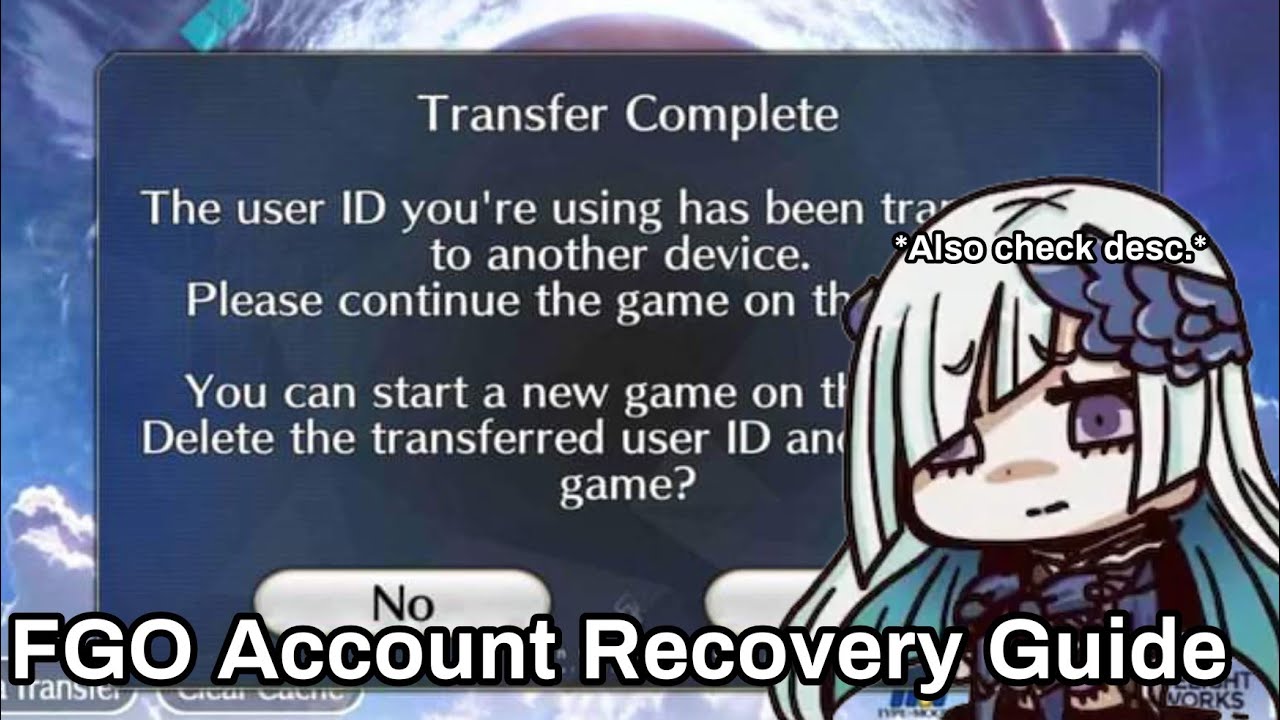 [FGO Guide] Account Recovery - YouTube