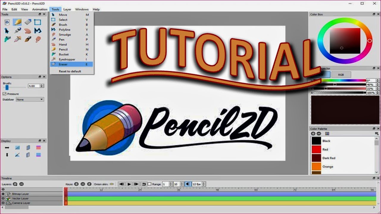 Como fazer animação usando Pencil2D - [Tutorial Básico em Português ...