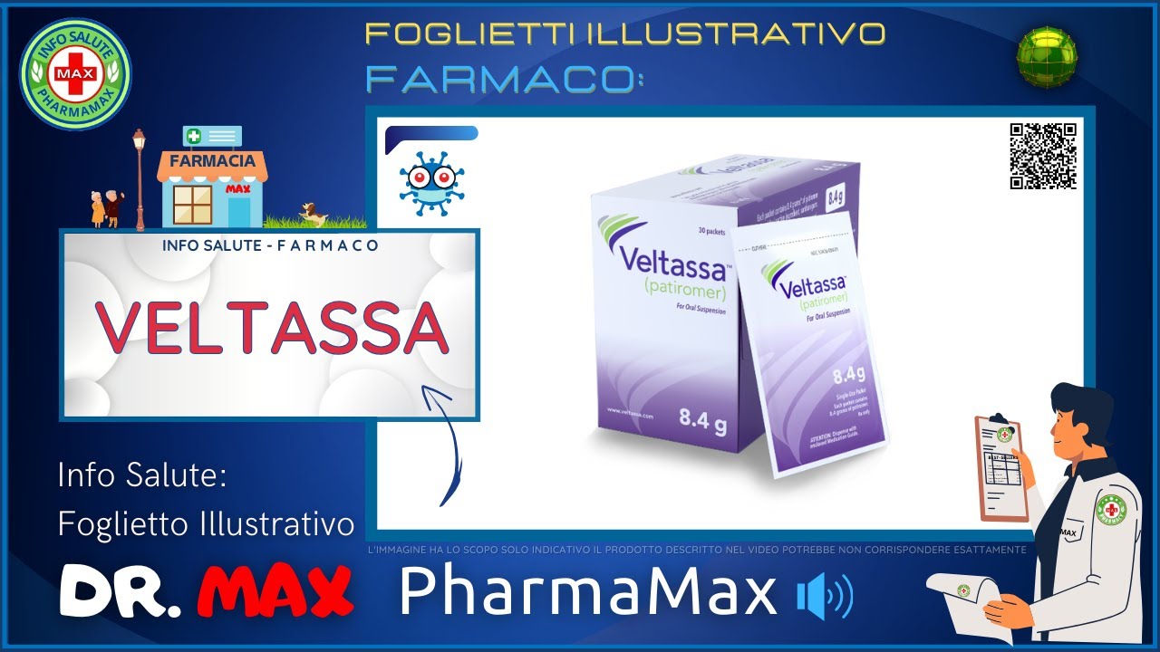 Cos'è il 💊 Farmaco VELTASSA 🗺️ Foglietto Illustrativo Bugiardino Salute ...