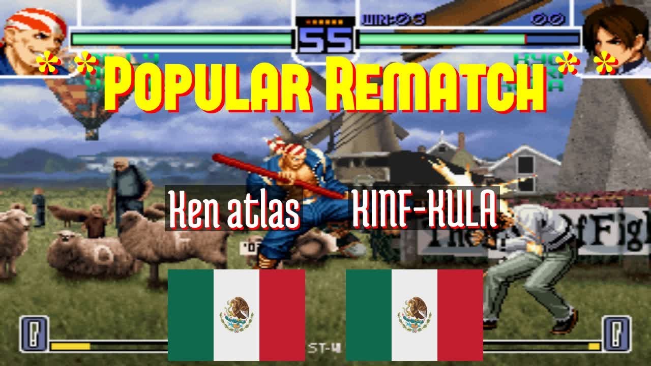FT10 @kof2002: Ken atlas (MX) vs KINF-KULA (MX) [King of Fighters 2002 ...