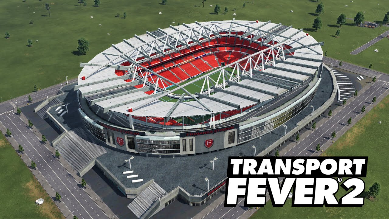 Transport Fever 2 [Modvorstellung] Stadien (Fussball, Eishockey, Rugby ...