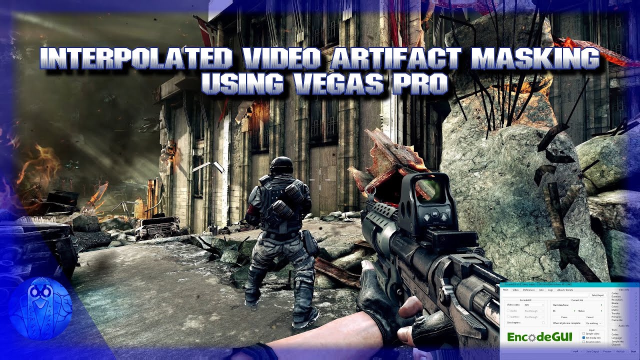 Interpolated Video Artifact Masking using Vegas Pro - YouTube