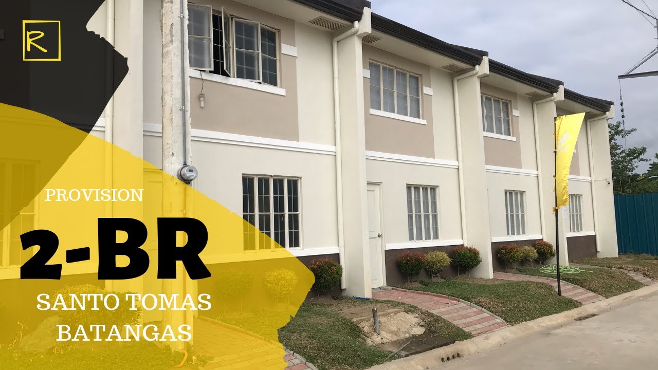😃 Casa Isabel Santo Tomas Batangas ️Provision for 2 Bedroom Townhouse ...