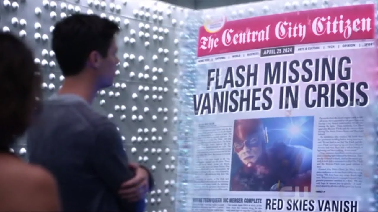 Flash S5 E1 Flash Never Met Nora, Flash Is Missing In The Future 4K ...