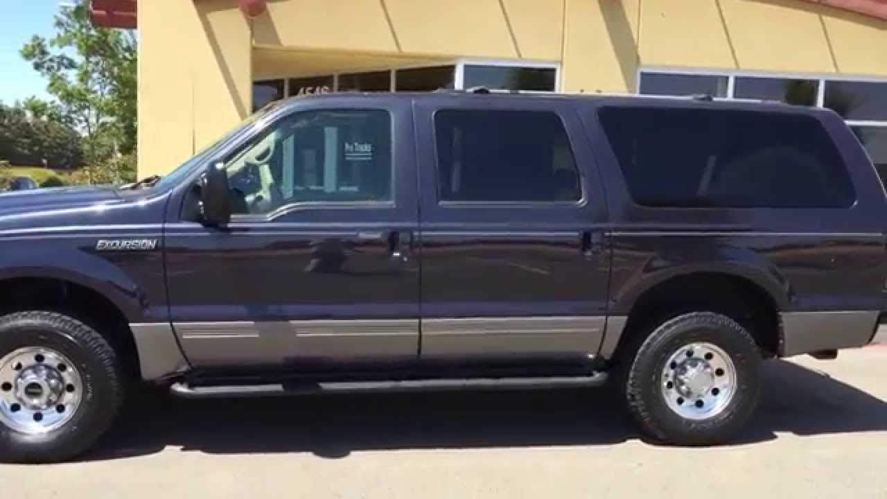 Excursion 7.3 Powerstroke Diesel 4x4 California Rig For Sale!!!! - YouTube