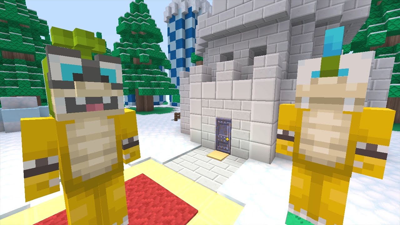 Minecraft Wii U - Super Mario Series - Koopalings Plan [27] - YouTube