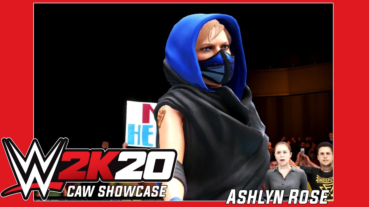 WWE 2K20 CAW SHOWCASE| ASHLYN ROSE - YouTube