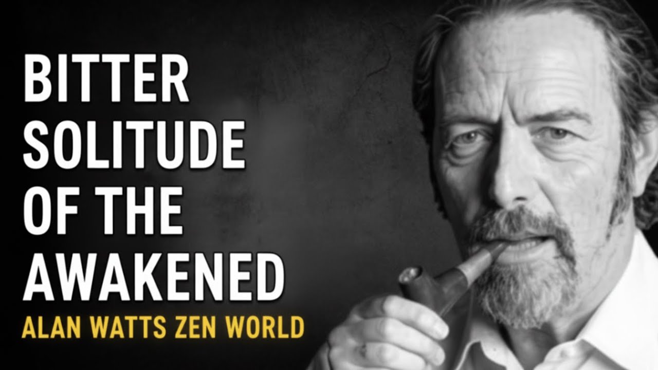 Alan Watts: Why True Spiritual Awakening Feels Lonely (The Solitude of ...