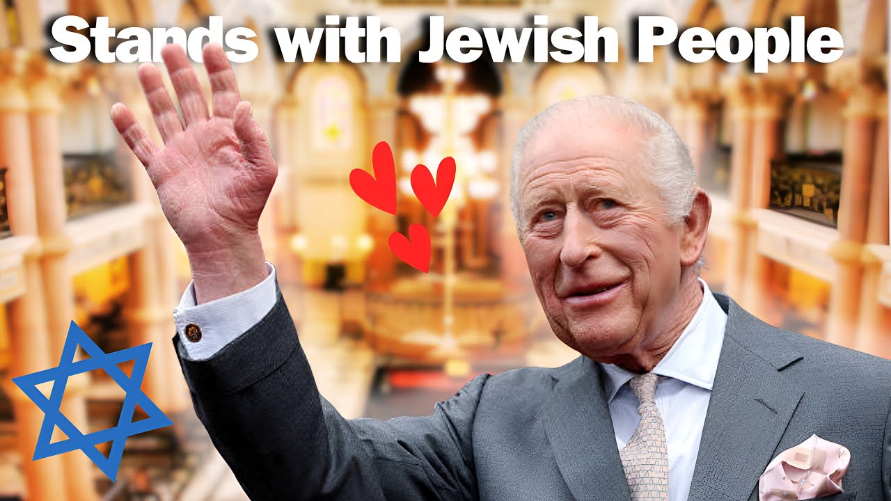 King Charles stands with JEWISH COMMUNITY in Manchester after ATTACK ...